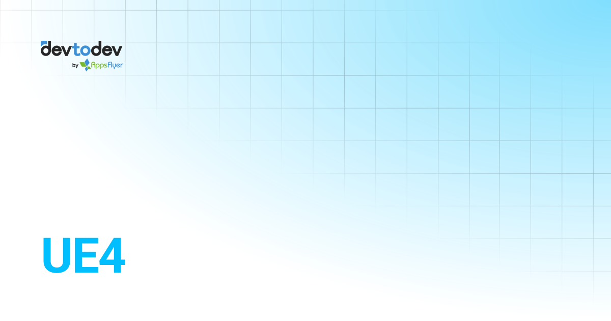 UE4 | Documentation | devtodev