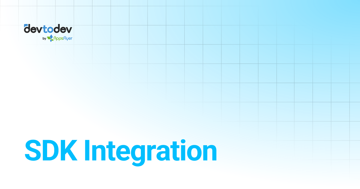 Sdk Integration Documentation Devtodev