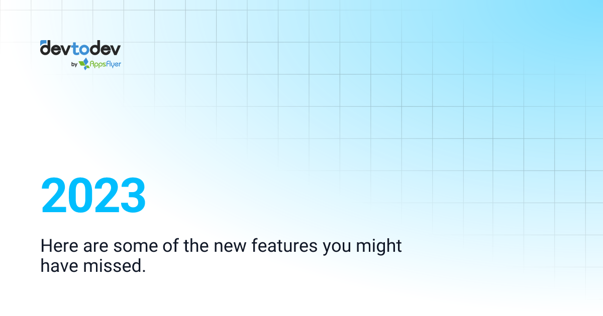 2023 | Documentation | devtodev
